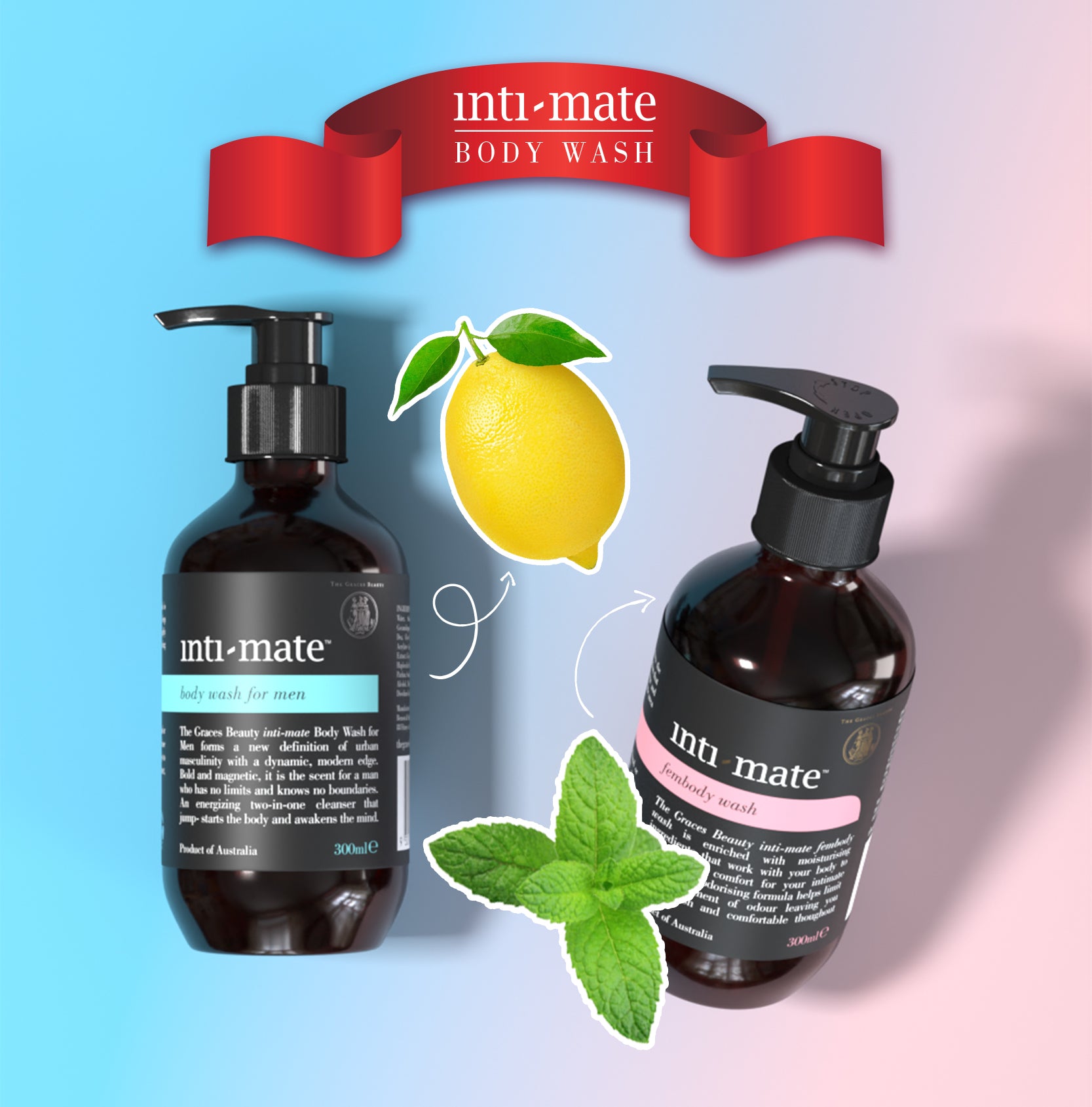 Inti-mate Body Wash for Men & Fembody Wash (set 2 products) – The ...